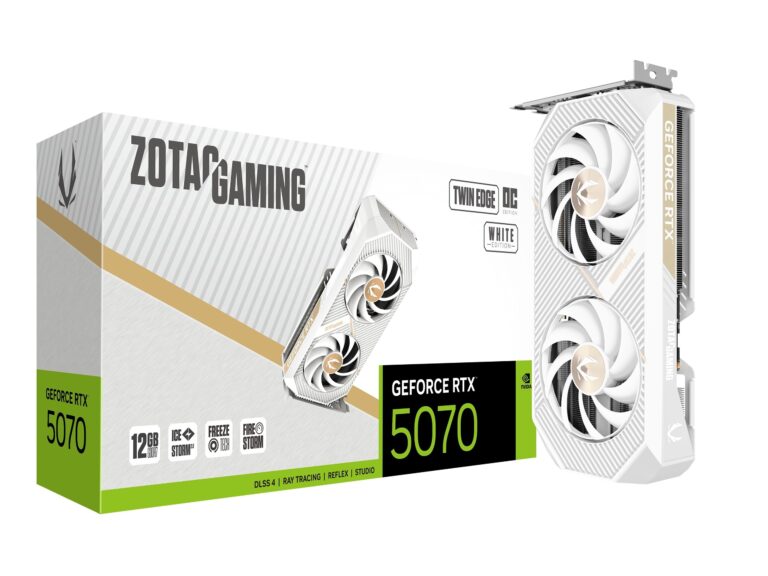 🤍🔥 ZOTAC GAMING GeForce RTX 5070 Twin Edge 12GB White Edition 🔥🤍 - PCdot