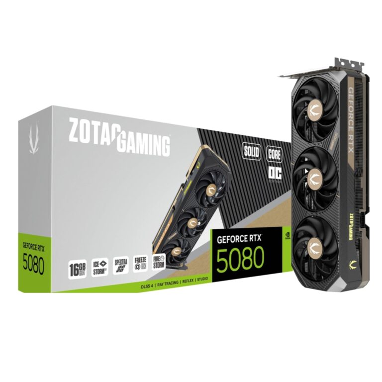 🚀🎮 ZOTAC GAMING GeForce RTX 5080 SOLID OC 16GB GDDR7 - PCdot